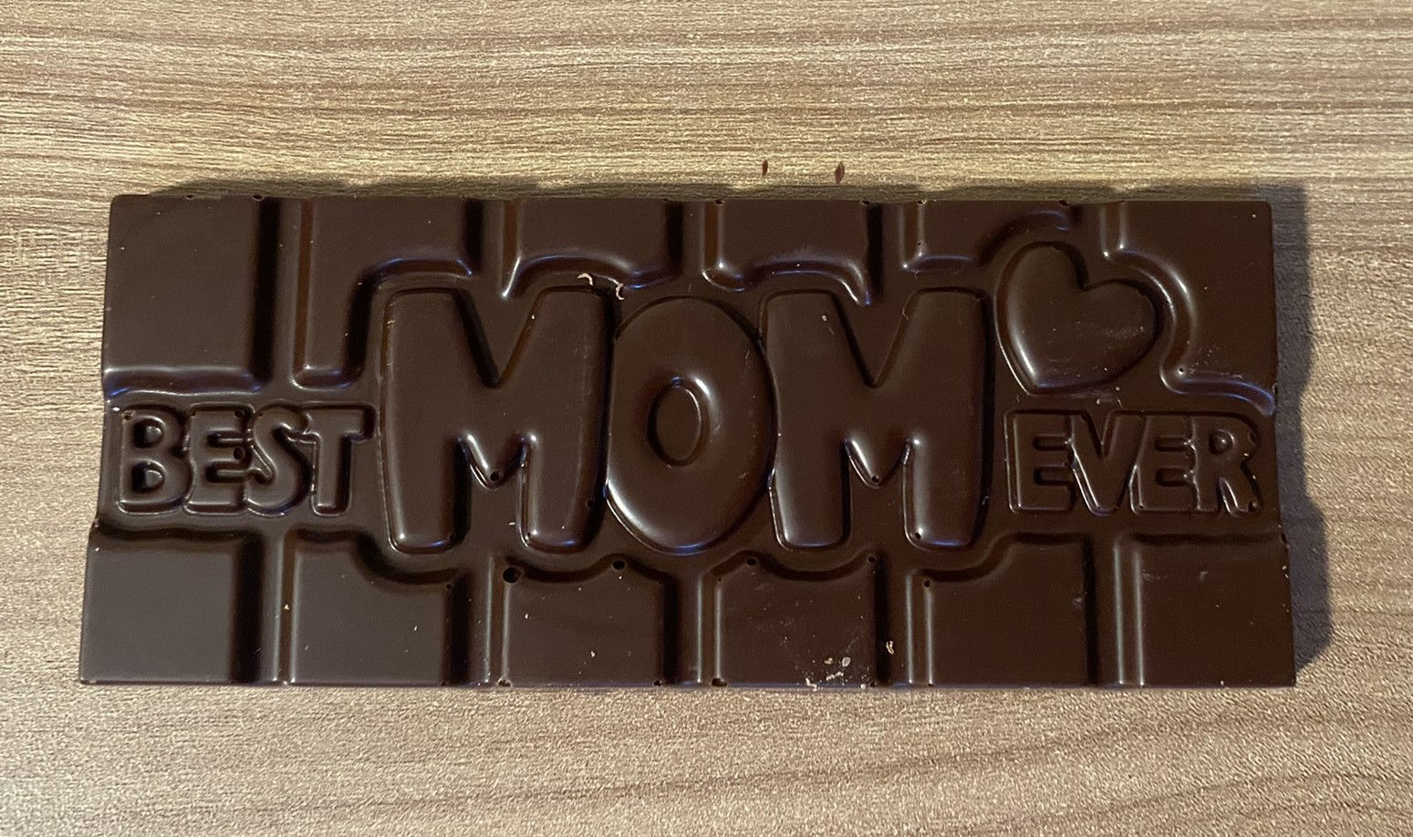 BelgiAn Chocolicious. "Best Mom ever" bar